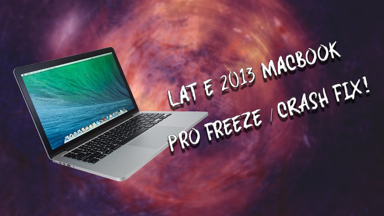 HELP | Macbook Crash/Freezing fix 2020 - YouTube