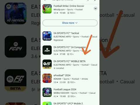 download fc  beta. #football #teach #playstore #fcmobile #fc26 #fcmobile26 #fcshorts #shorts
