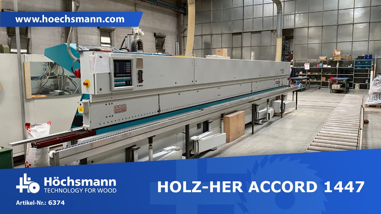 HOLZ-HER ACCORD 1447 (Höchsmann Klipphausen) - YouTube