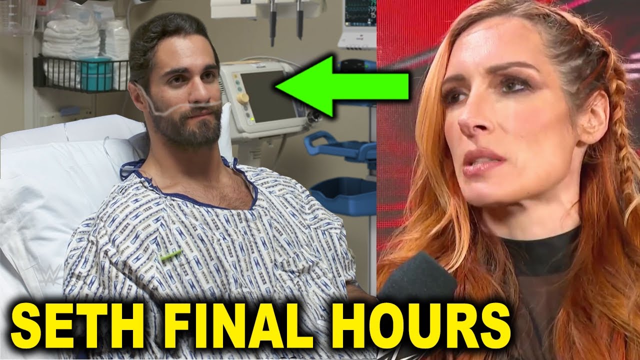 Seth Rollins Final Hours in Hospital After Injury on RAW as Becky Lynch ...