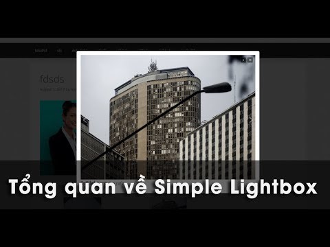 Simple Lightbox - Plugin thu phóng ảnh trong bài viết wordpress - YouTube