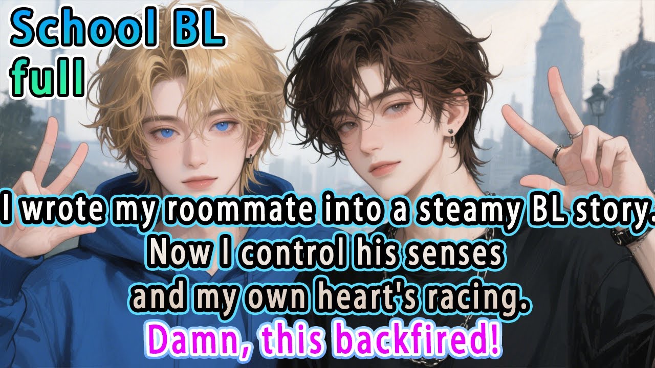 【BL】I wrote my icy roommate into a steamy BL story. Now I control his ...