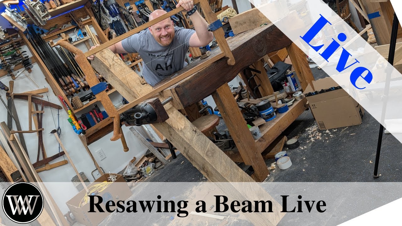 Resawing A Beam and Talking About the Future - YouTube