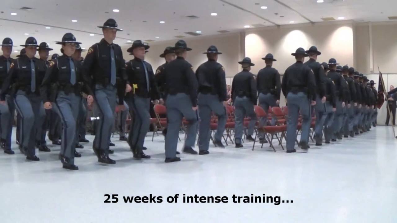 61st Wisconsin State Patrol Recruit Class - YouTube