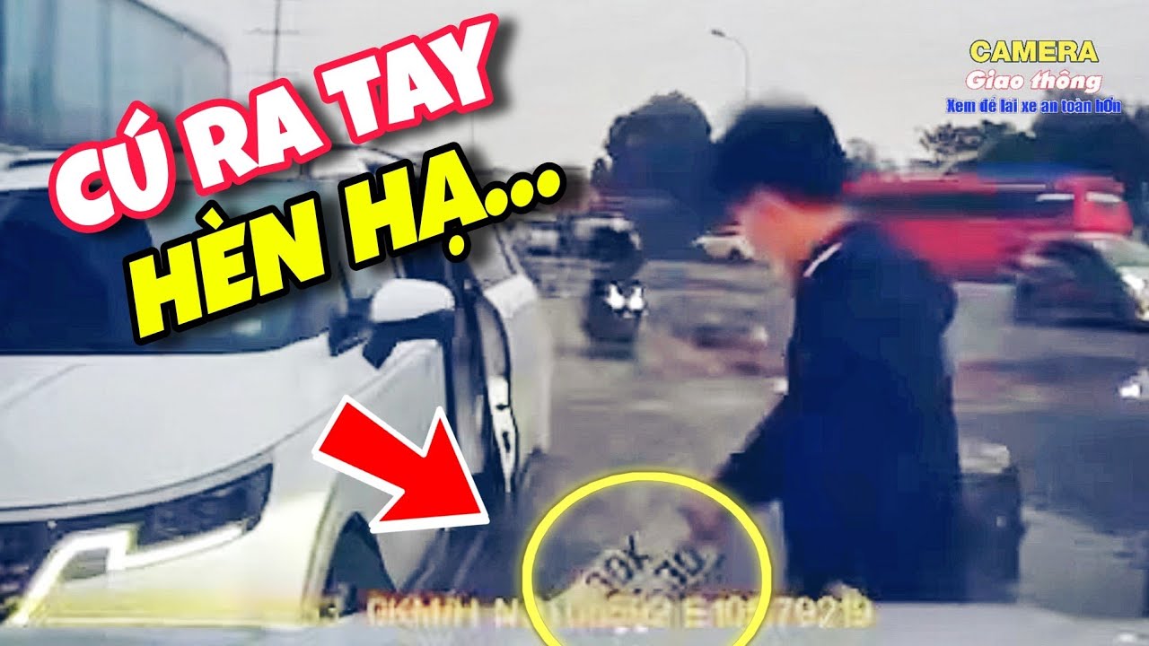 [VHGT] Đứng hình khi bị "đối thủ" bẻ gẫy, vứt biển số vì không nhường ...