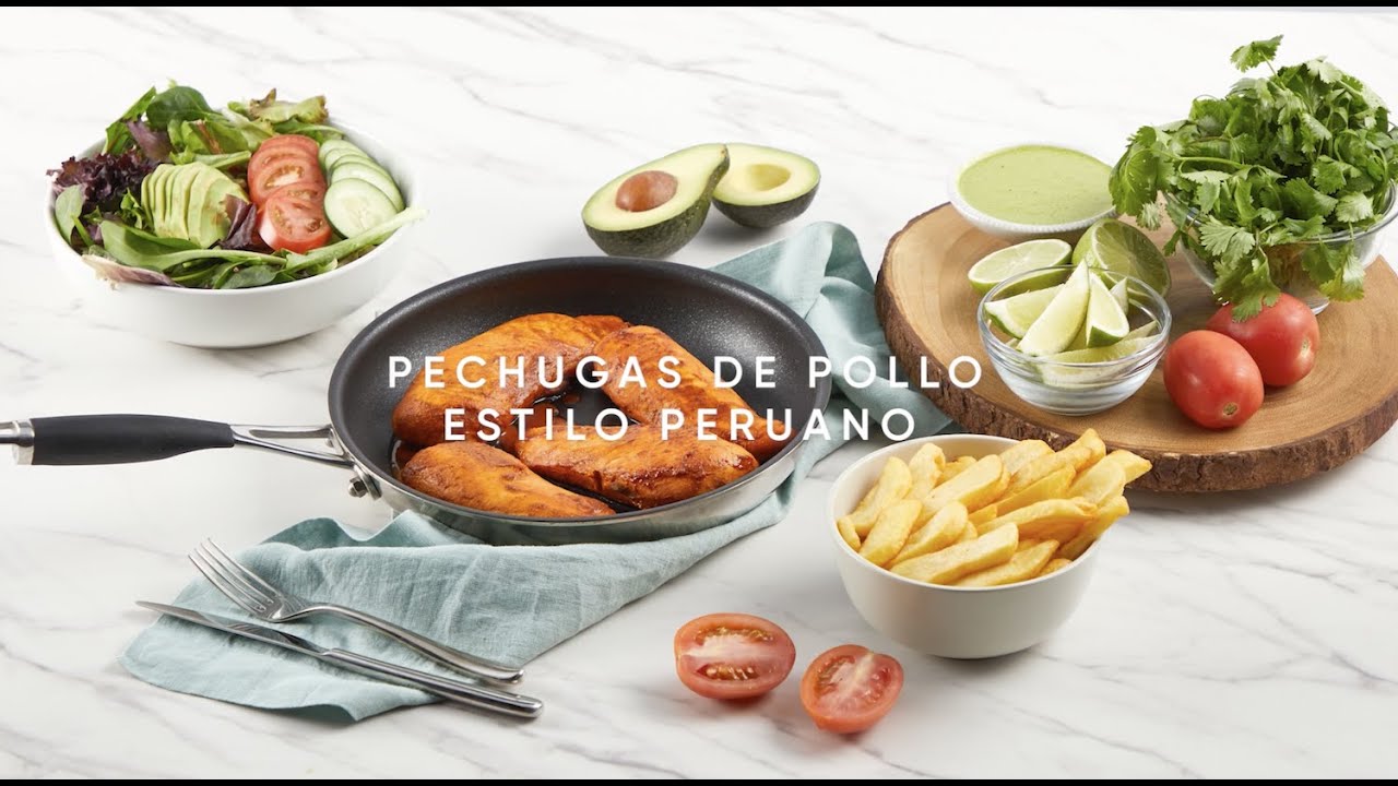 Pechugas de Pollo Estilo Peruano - YouTube