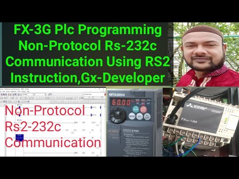 FX-3G Plc Programming Non-Protocol Rs-232c Communication Using RS2 ...