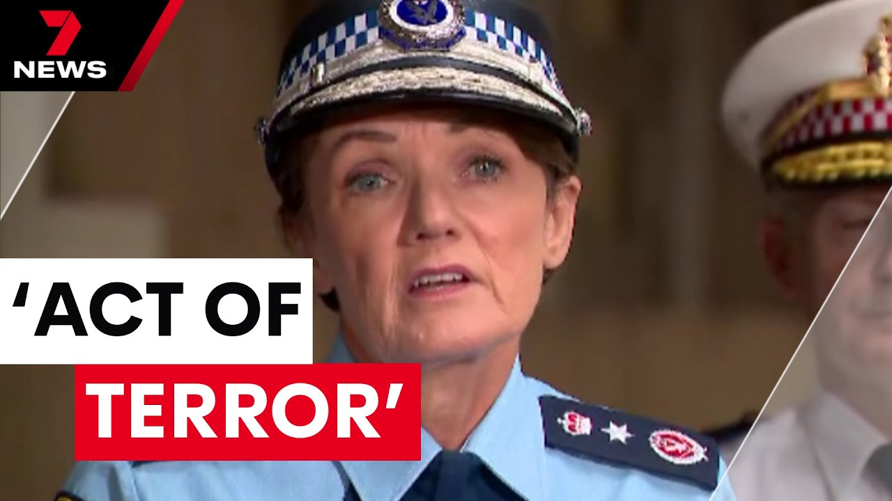 Church stabbing labeled terror attack | 7 News Australia - YouTube