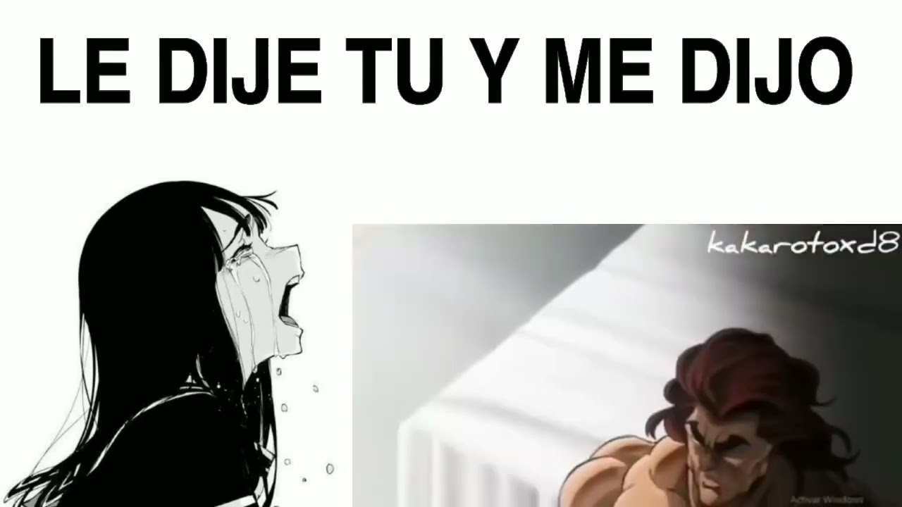 le dije que y me dijo so - YouTube