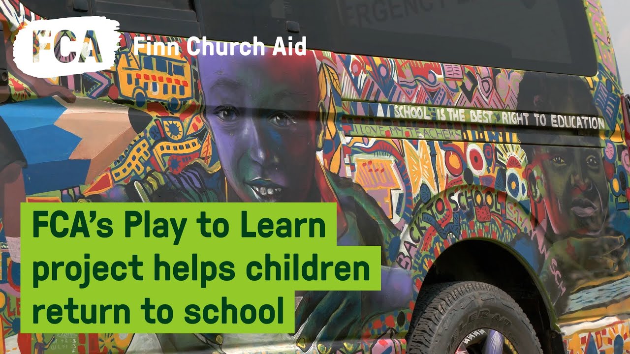 FCA’s Play to Learn project helps children return to school - YouTube