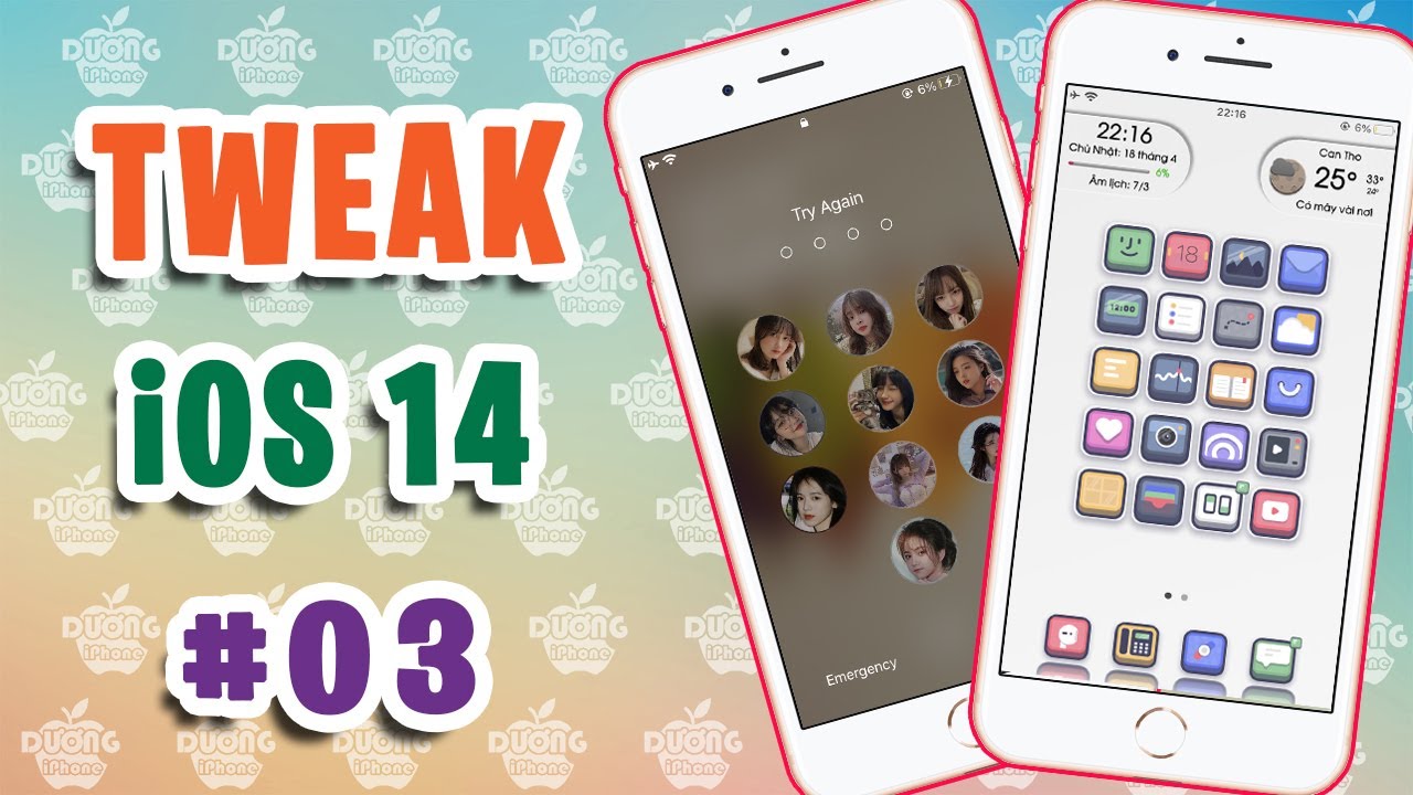 TWEAK IOS 14 - Dương iPhone #3 - YouTube