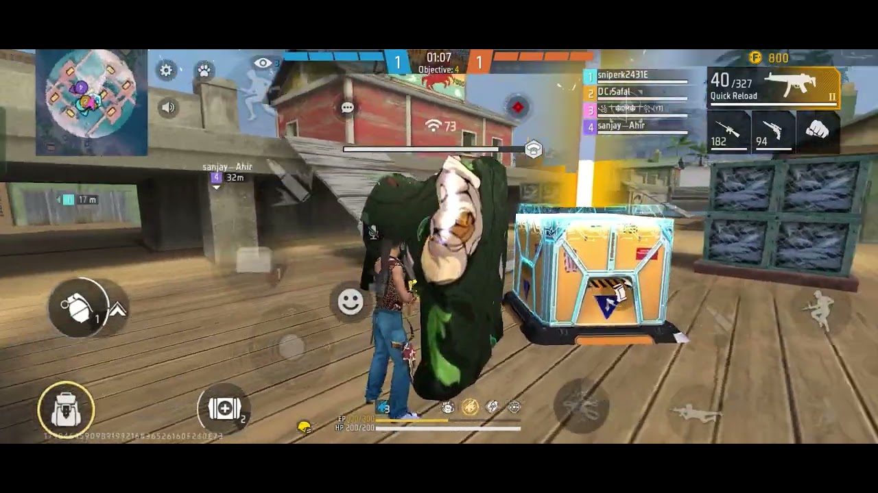 Op best gameplay in CS RANKED match #all side gamer #freefire #viral # ...