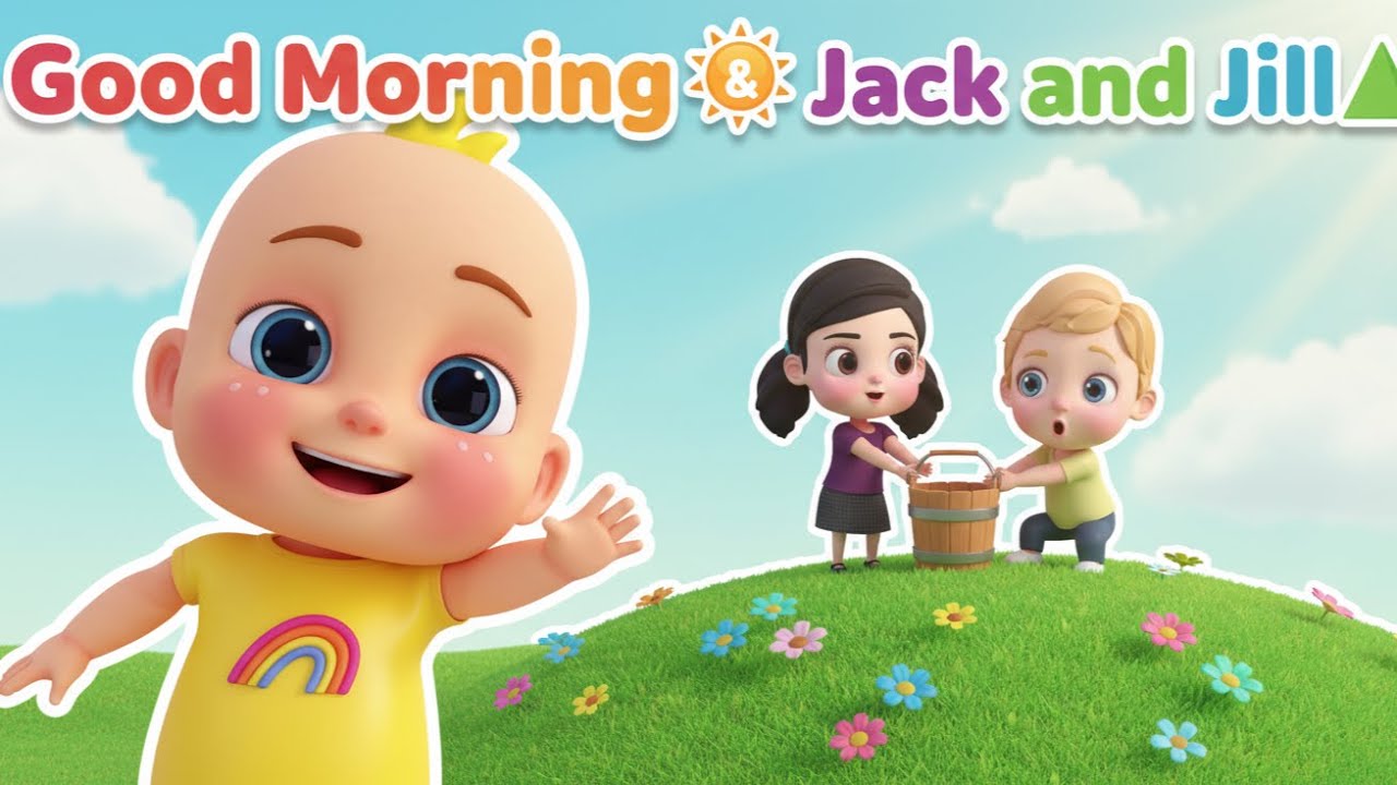 Good Morning 🌞 & Jack and Jill ⛰️ | Fun Baby Songs | Nursery Rhymes for ...