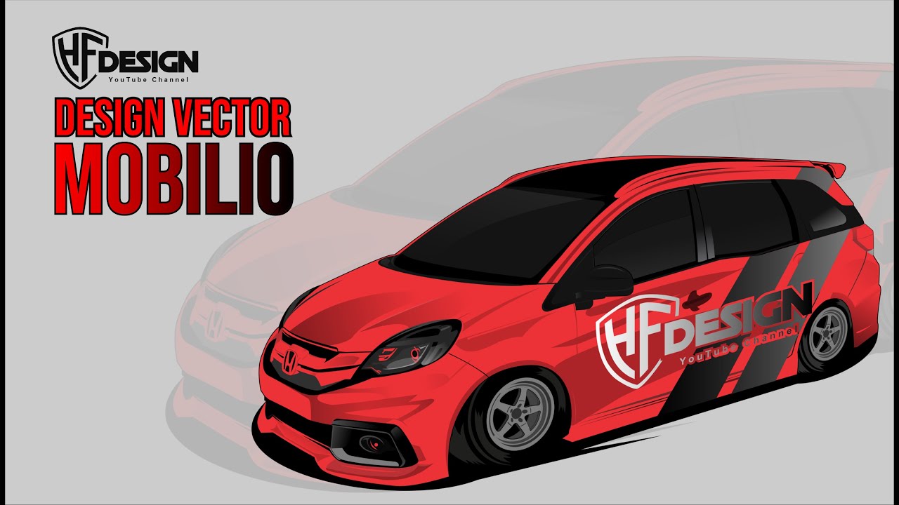 Desain Vector Honda Mobilio - YouTube