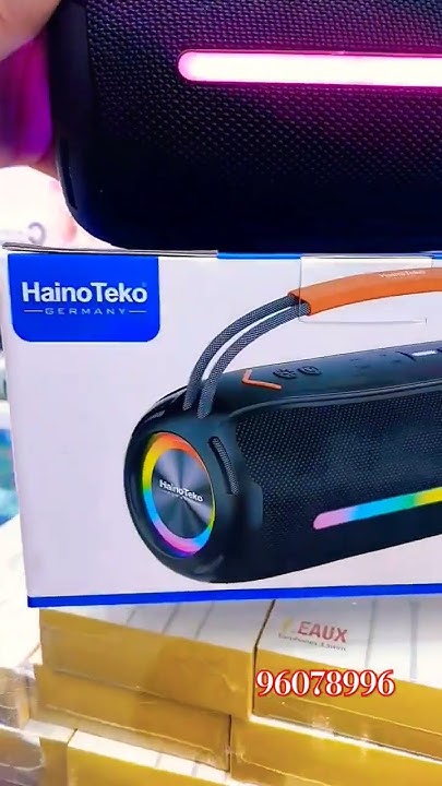 Haino Teko Germany S68 Wireless Bluetooth Speaker #shorts - YouTube