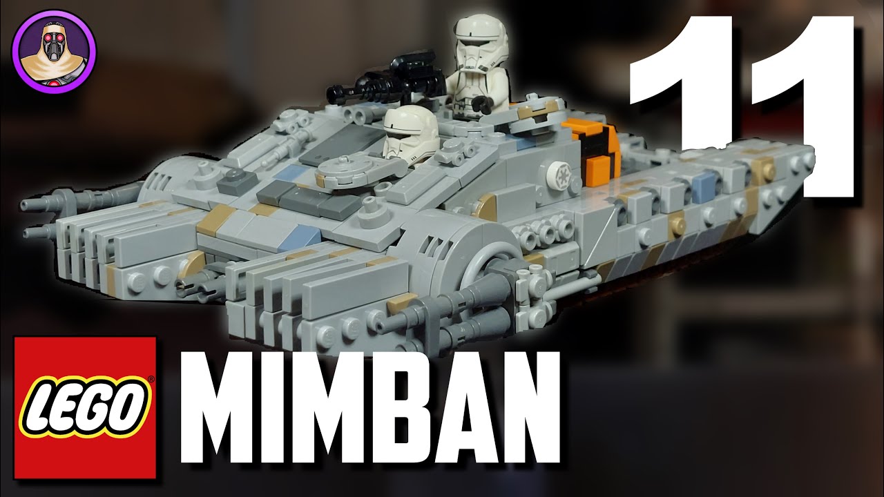 Building Mimban In LEGO : WEEK 11 : Hover Tank Finished - YouTube
