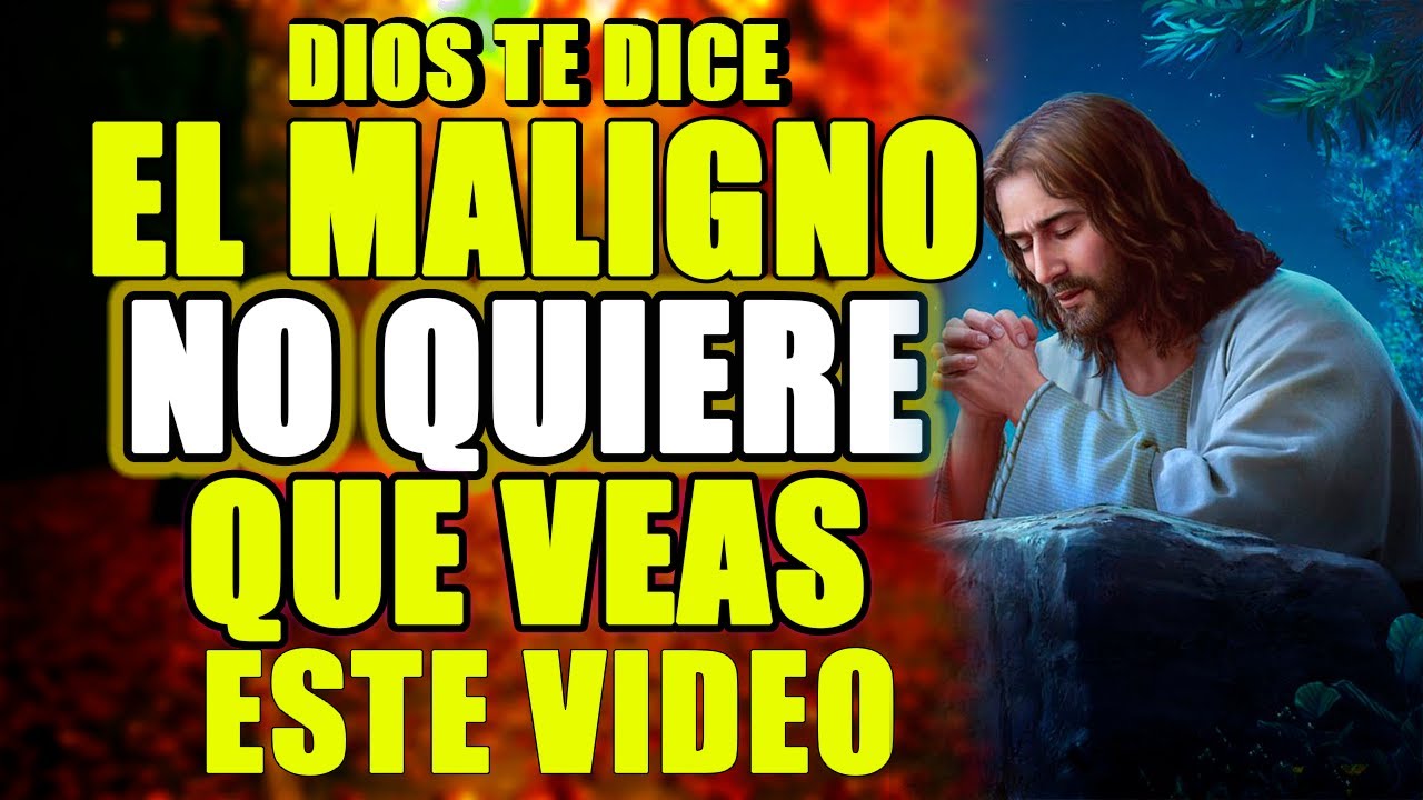 EL MALIGNO NO QUIERE QUE VEAS ESTE VIDEO ! - YouTube