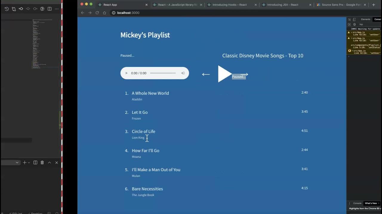 Intro To Modern React Part 9 Toggling Classnames With State Youtube