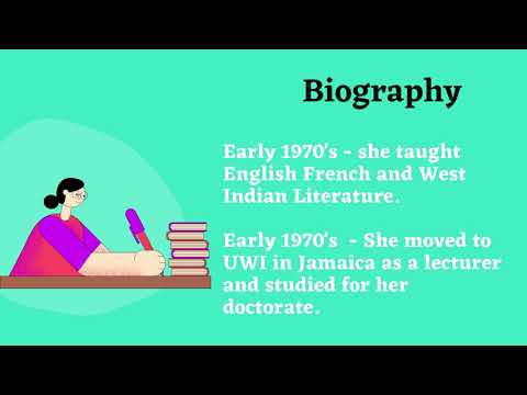 Author of the month Merle Hodge - YouTube