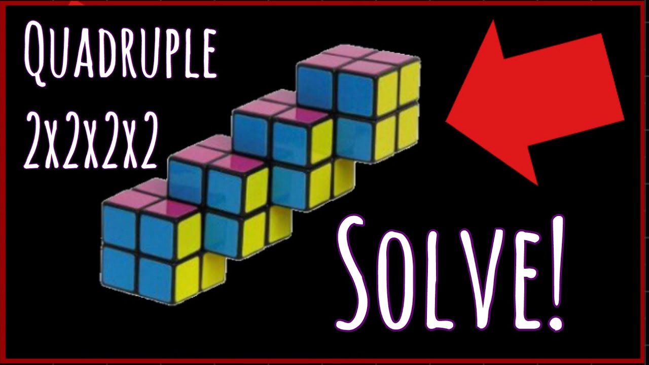 SOLVING The Quadruple 2x2x2x2 Rubik’s Cube! - YouTube