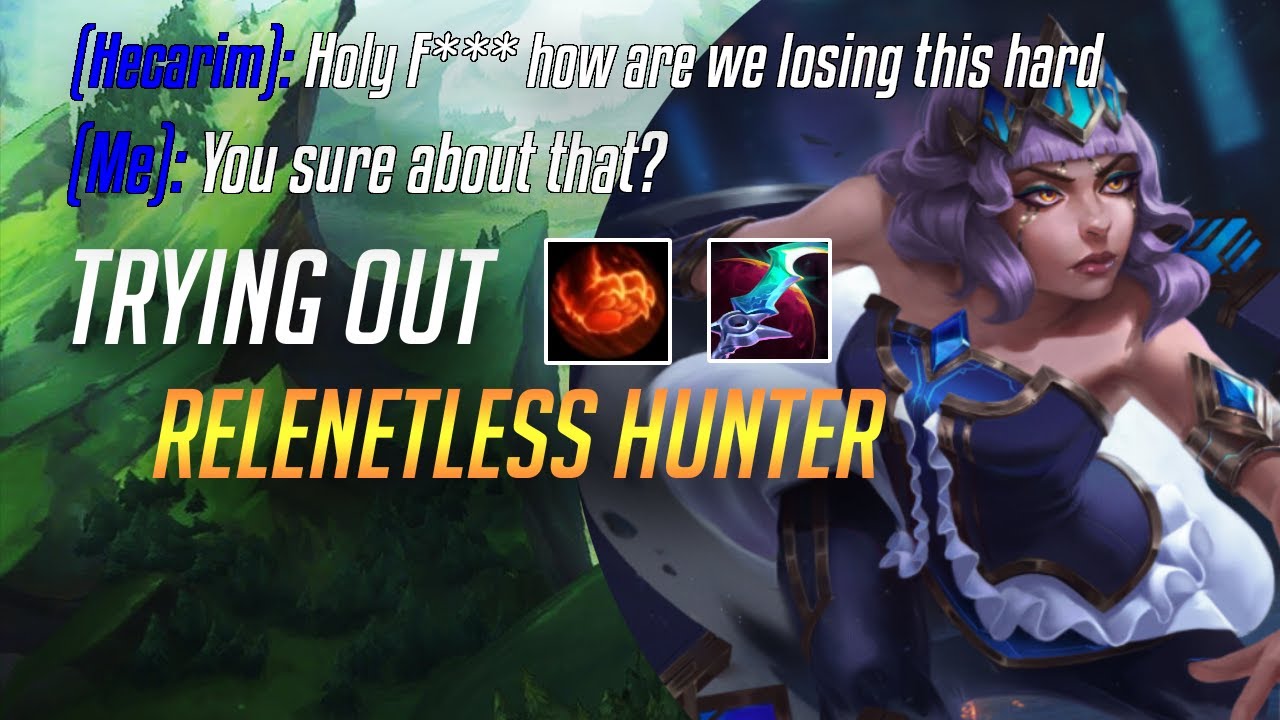 I went the new Relentless Hunter Build Against a Viego and showed the ...
