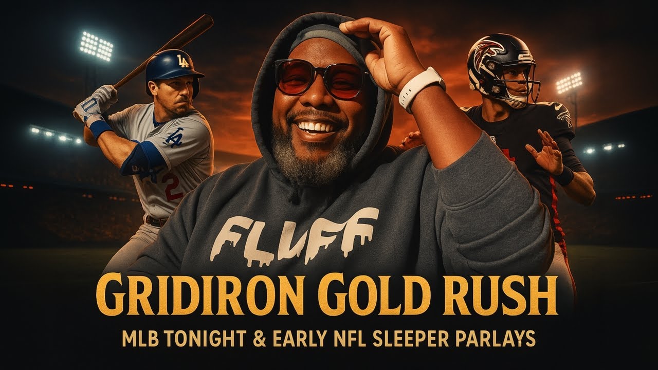 Gridiron Gold Rush: MLB Tonight & Early NFL Sleeper Parlays - YouTube