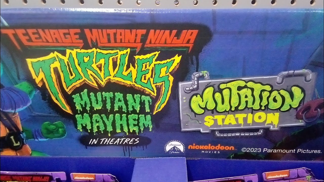 Teenage Mutant Ninja Turtles Mutant Mayhem Mutation Station at Walmart ...