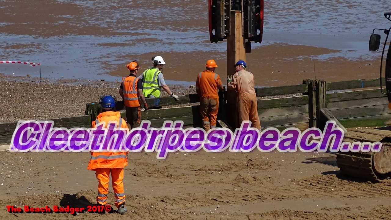 Meanwhile on Cleethorpes beach - YouTube
