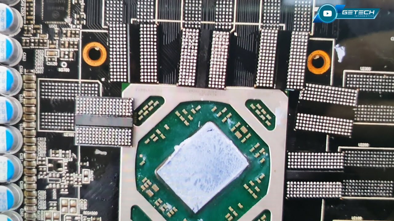 REBALLING DA GPU E TODAS AS MEMÓRIAS. AGORA TEM QUE FUNCIONAR ...