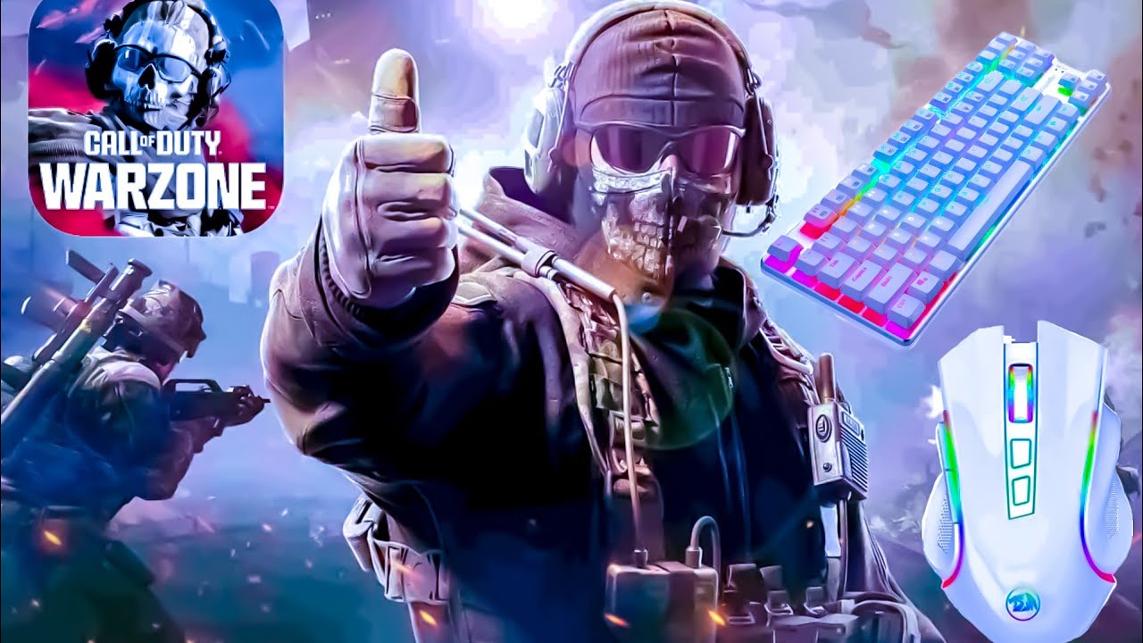 mouse and keyboard | warzone mobile - YouTube