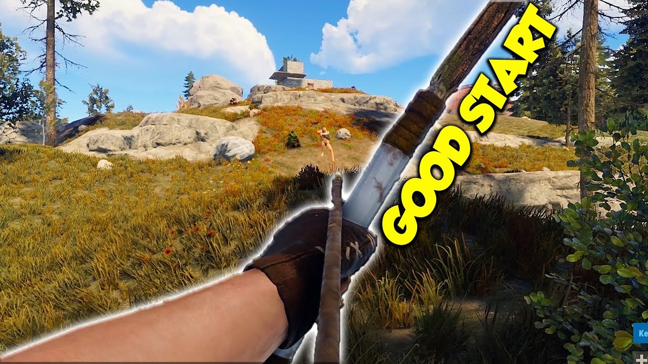 Good Start To A Bad Day - Rust Solo Survival - YouTube