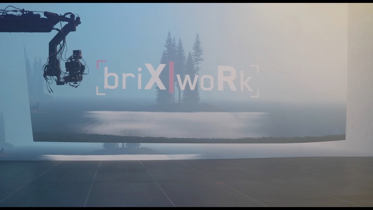 BTS: Virtual Production XR-LED-Studio BRIX|WORK von Plazamedia - YouTube