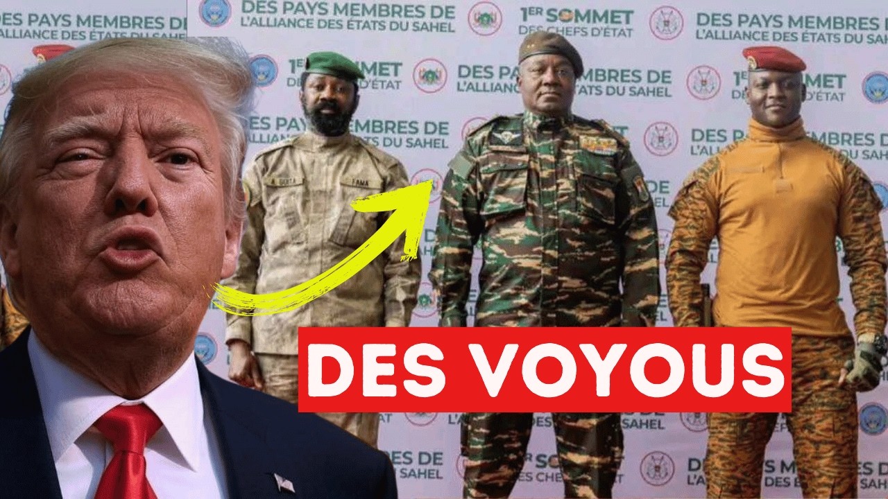 Donald Trump menace les dirigeants de l'AES : mais l'Afrique lui répond ...