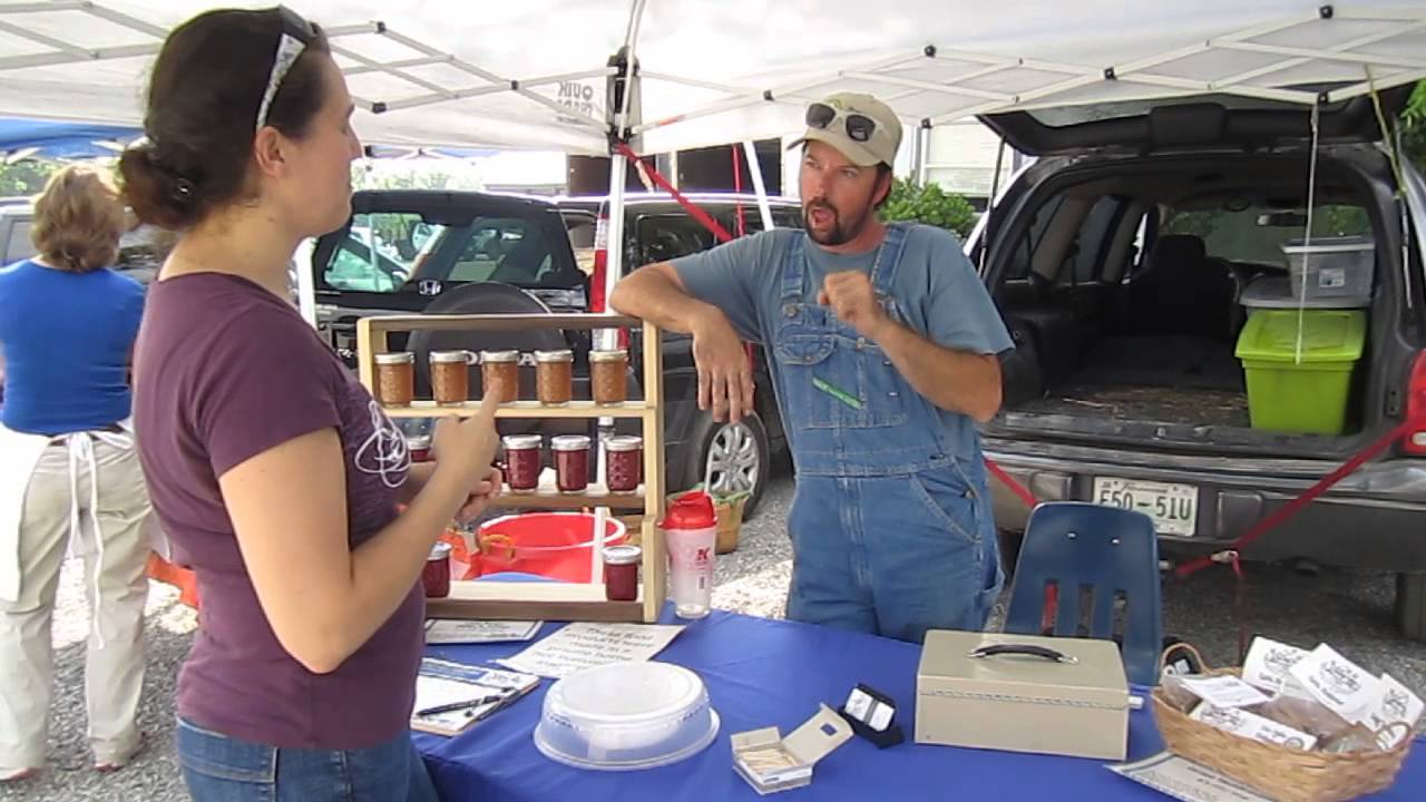 ASL at the farmers market - YouTube