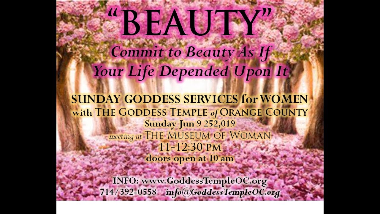 "Beauty" --Sunday Services message for women Sun Jun 19 2019 - YouTube