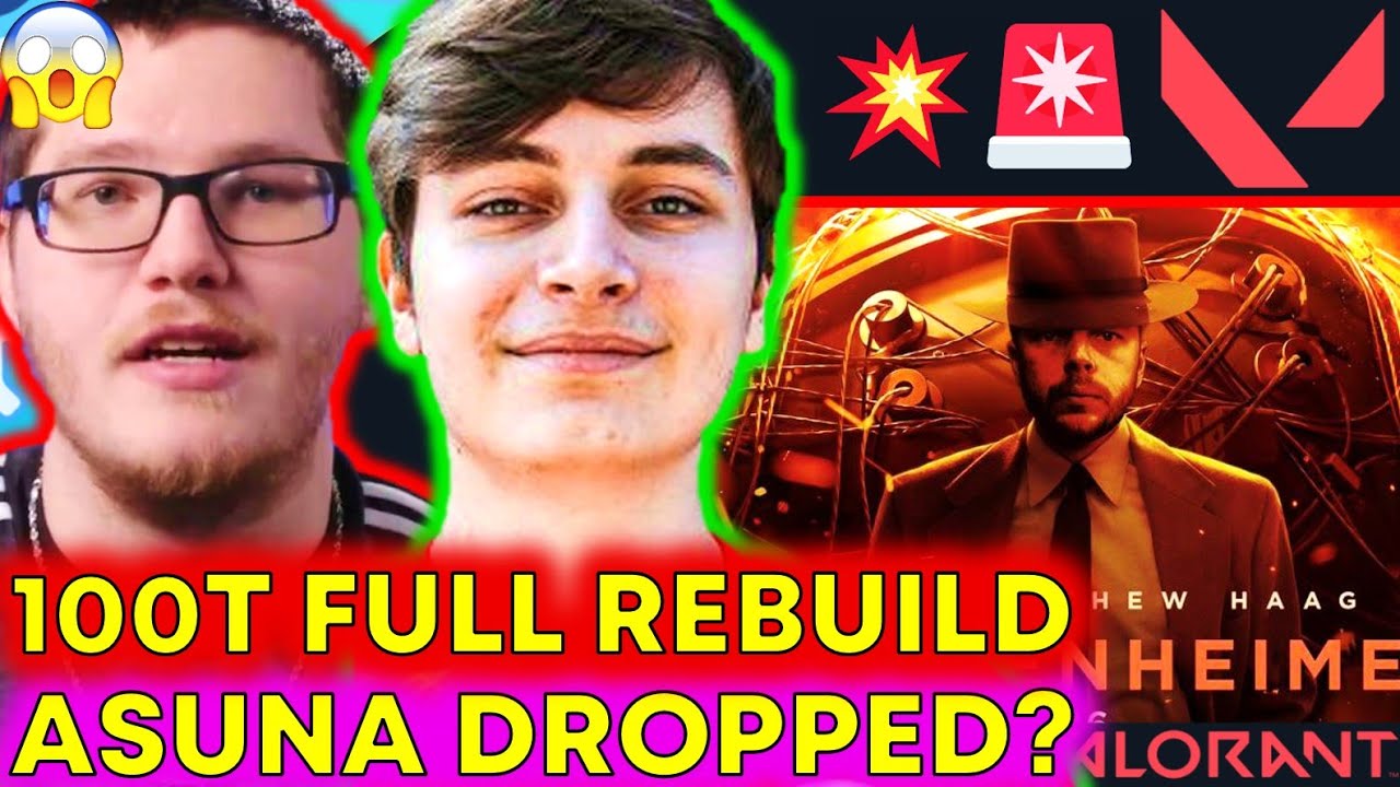 VCT ROSTERMANIA: 100T Drop Everyone?! Asuna RESPONDS 😤🚨 - YouTube