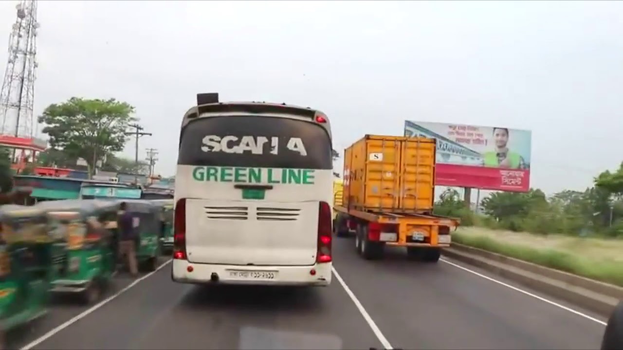 যত গতি তত ক্ষতি ।।Green Line Paribahan ।। - YouTube