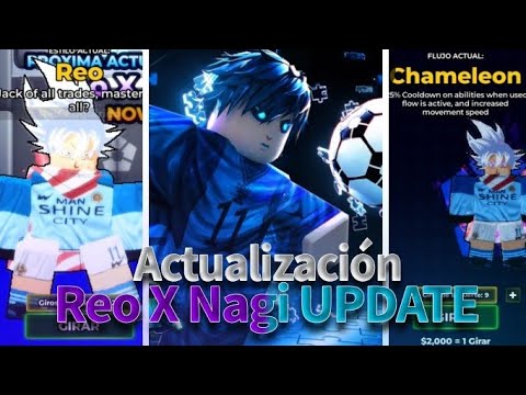 Nueva actualización Reo X Nagi (Tirando por Reo y por su flujo) Blue ...