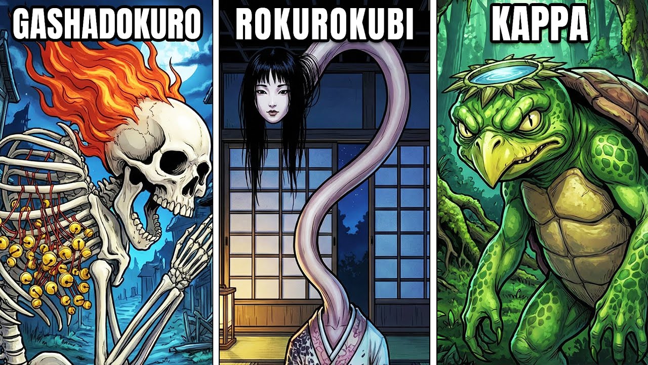 The Most Horrifying Japanese Cryptids Explained in 21 Minutes - YouTube
