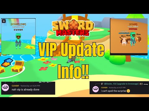 Everything I can share about the VIP and Ores Update | SwordMasters ...