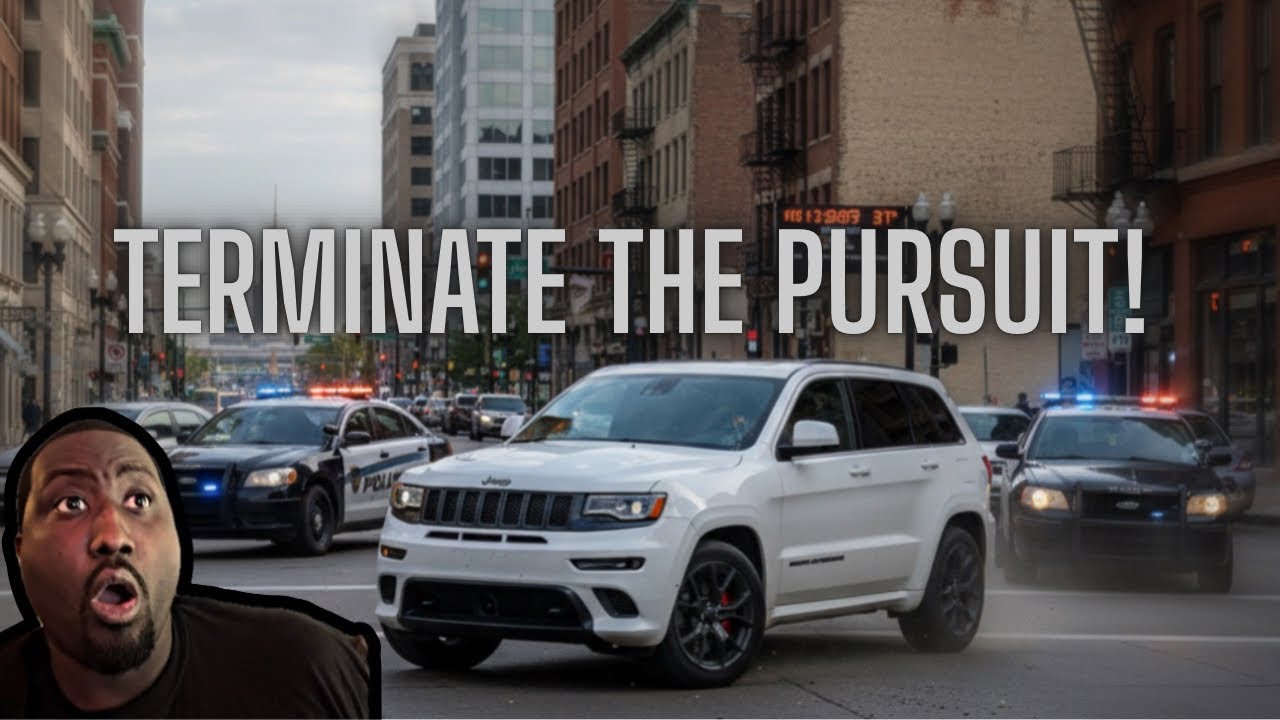 This JEEP does police SO F***ING DIRTY that they gave up MID CHASE! # ...