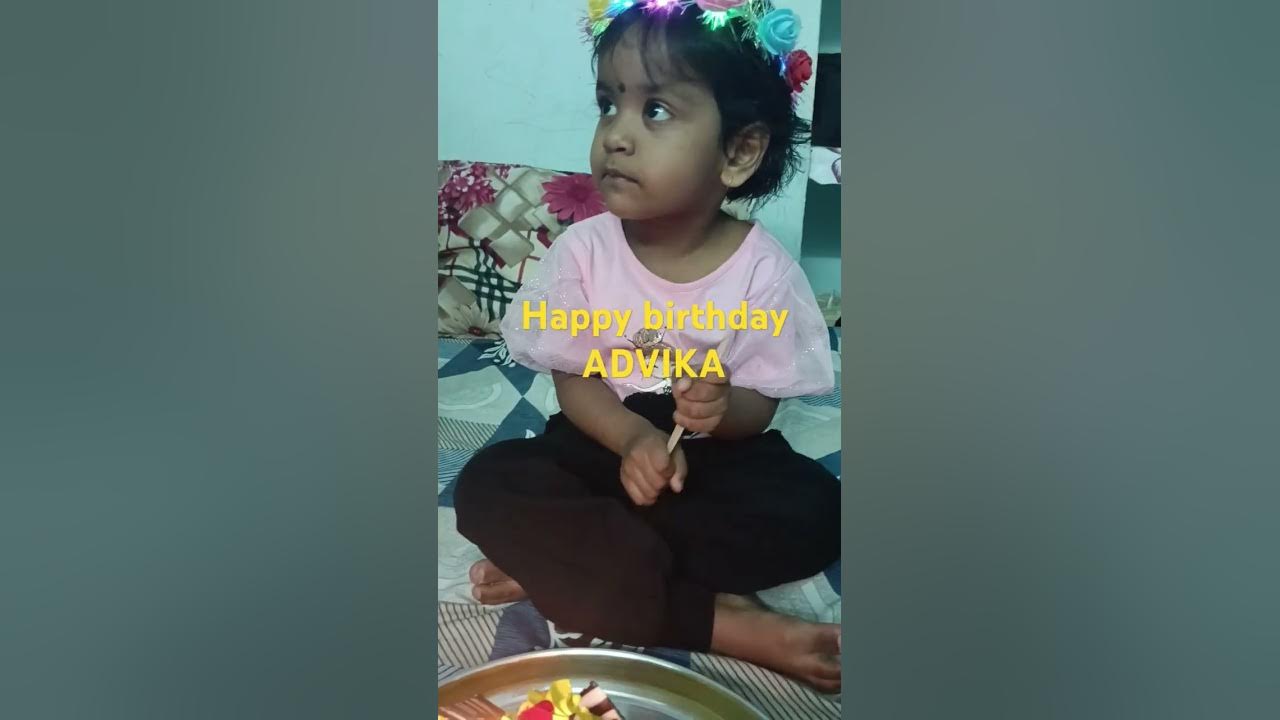 Happy birthday party I ADVIKA - YouTube