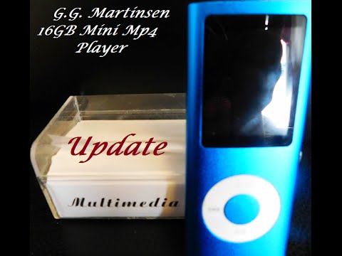Update: G.G. Martinsen Mini Mp4 Player - YouTube
