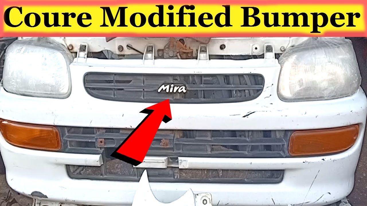 Coure Modified Bumper | B2B Fitting | Cuore | Mira | Sher shah Market ...