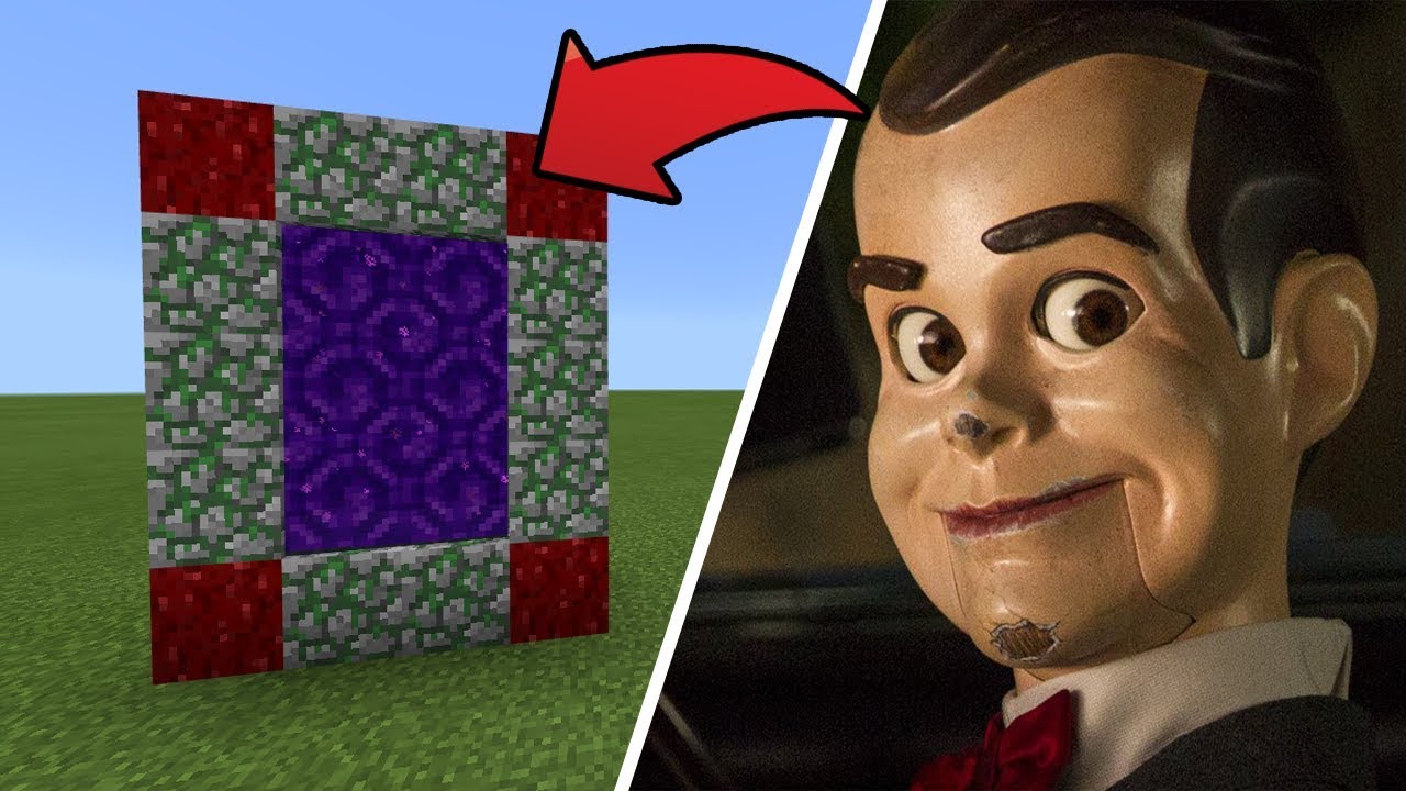 How To Make a Portal to the The Dummy Horror Dimension in MCPE ...