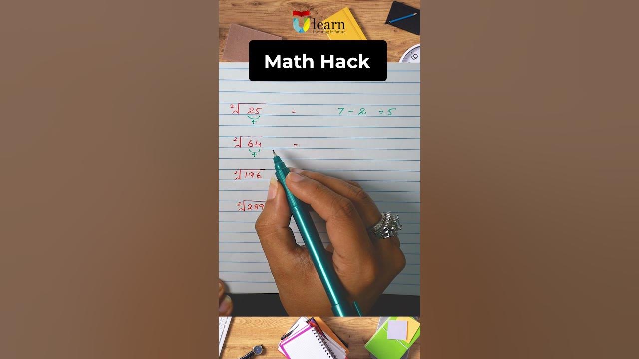 How To Do Square Roots In A Simple Way Math Hack Ulearn YouTube how-to-do-square-roots-in-a-simple-way-math-hack-ulearn-youtube
