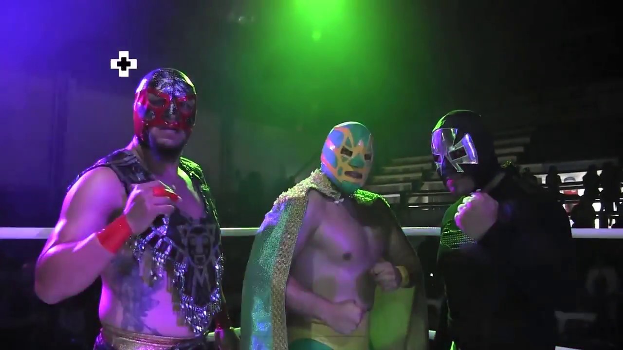 Canek Jr., Fishman Jr. y Espanto Jr. vs Huracán Ramirez Jr., Ciclón ...