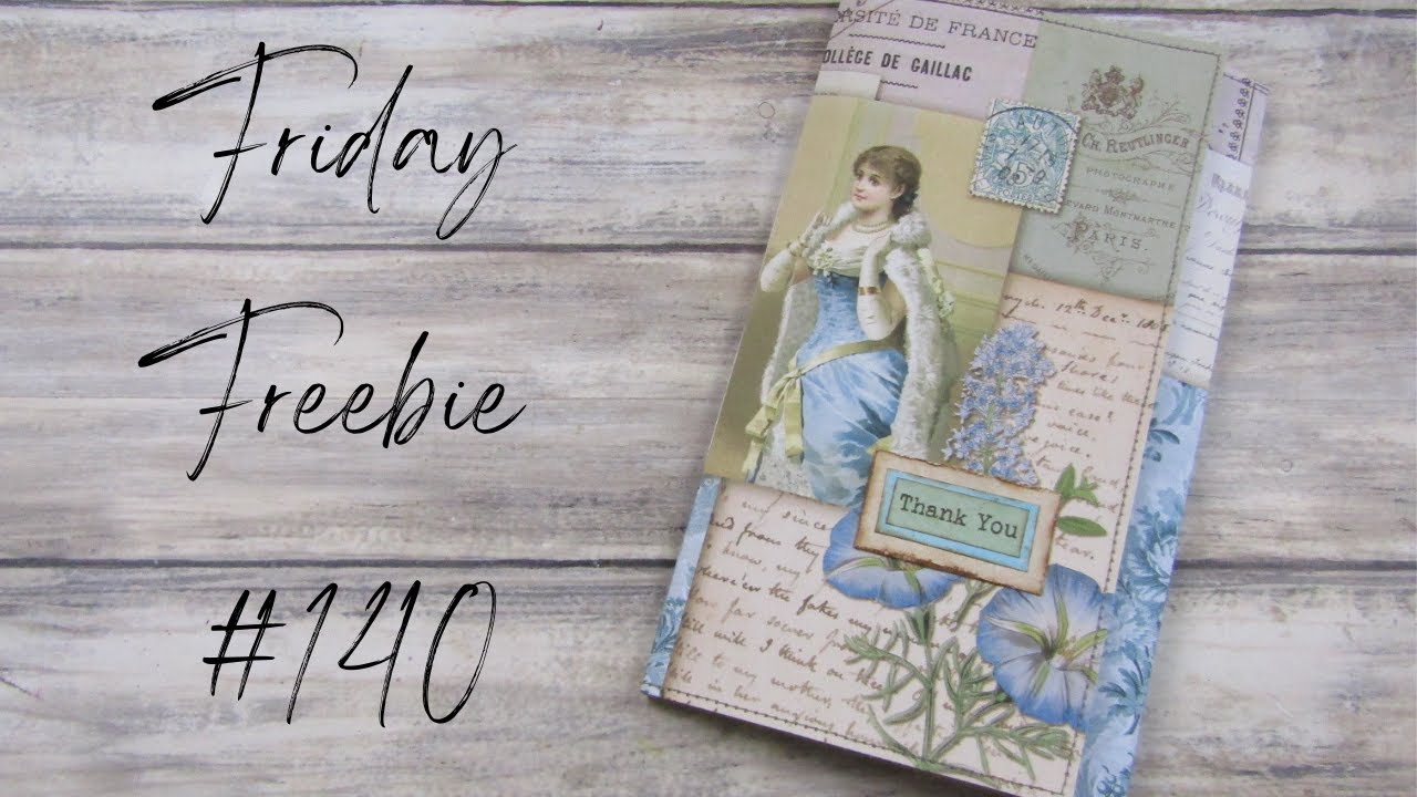 Friday Freebie #140 Collage Page - YouTube