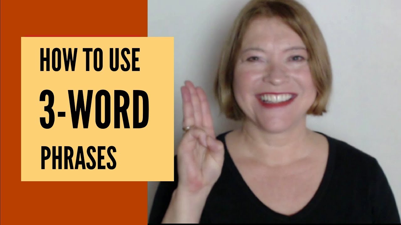 Advanced English Vocabulary | 3-Word Phrases - YouTube