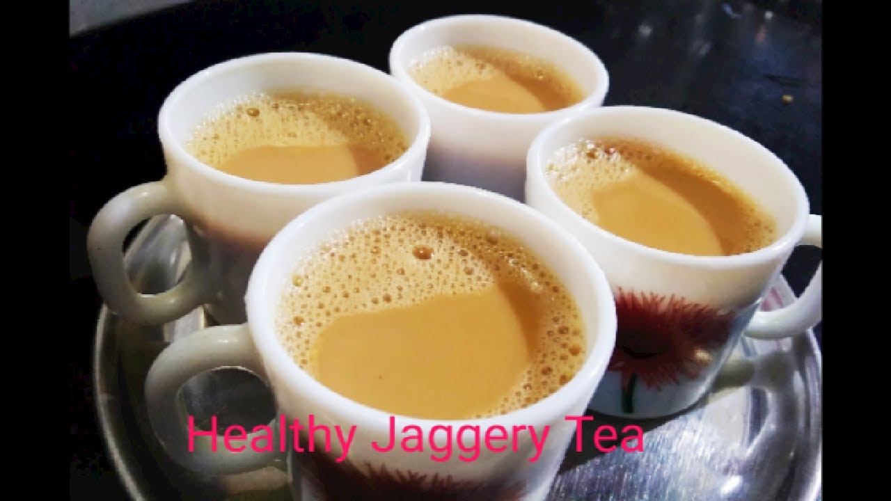 Quick and Healthy Jaggery Tea / Gud ki Chai / Bellada tea - YouTube